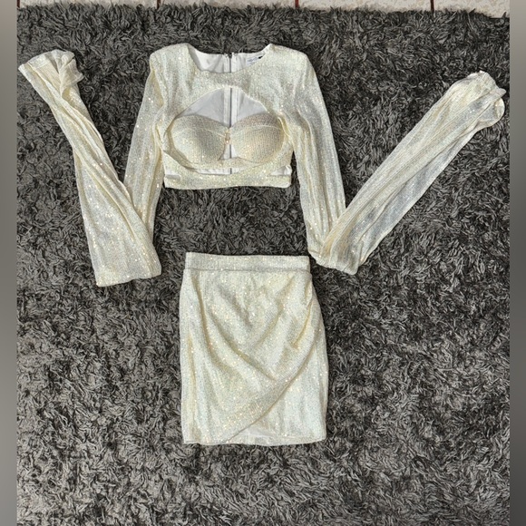 Fashion Nova | Dresses | Two Piece Long Sleeve Top Bottom Is A Skirt ...